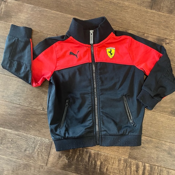 Scuderia Ferrari | Jackets & Coats | 2t Scuderia Ferrari X Puma Black ...
